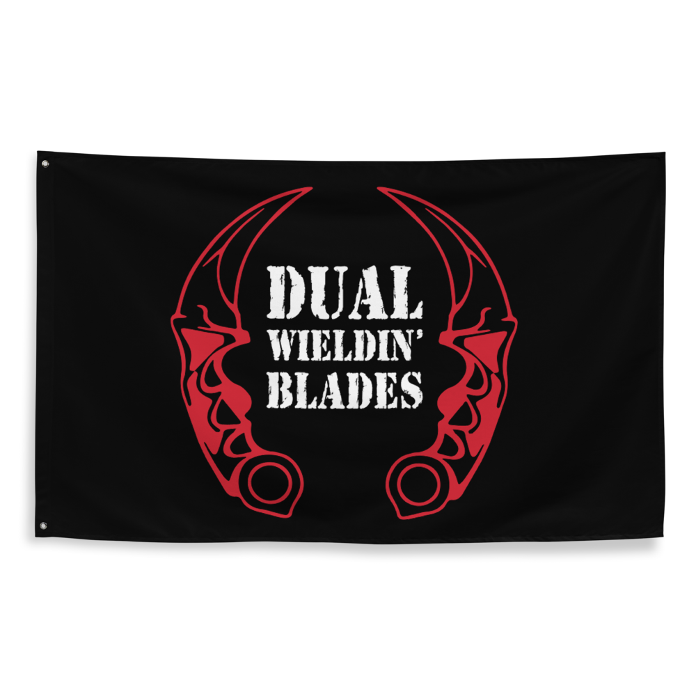 Dual Wieldin' Blades - Rally Flag – Nomad Combatives